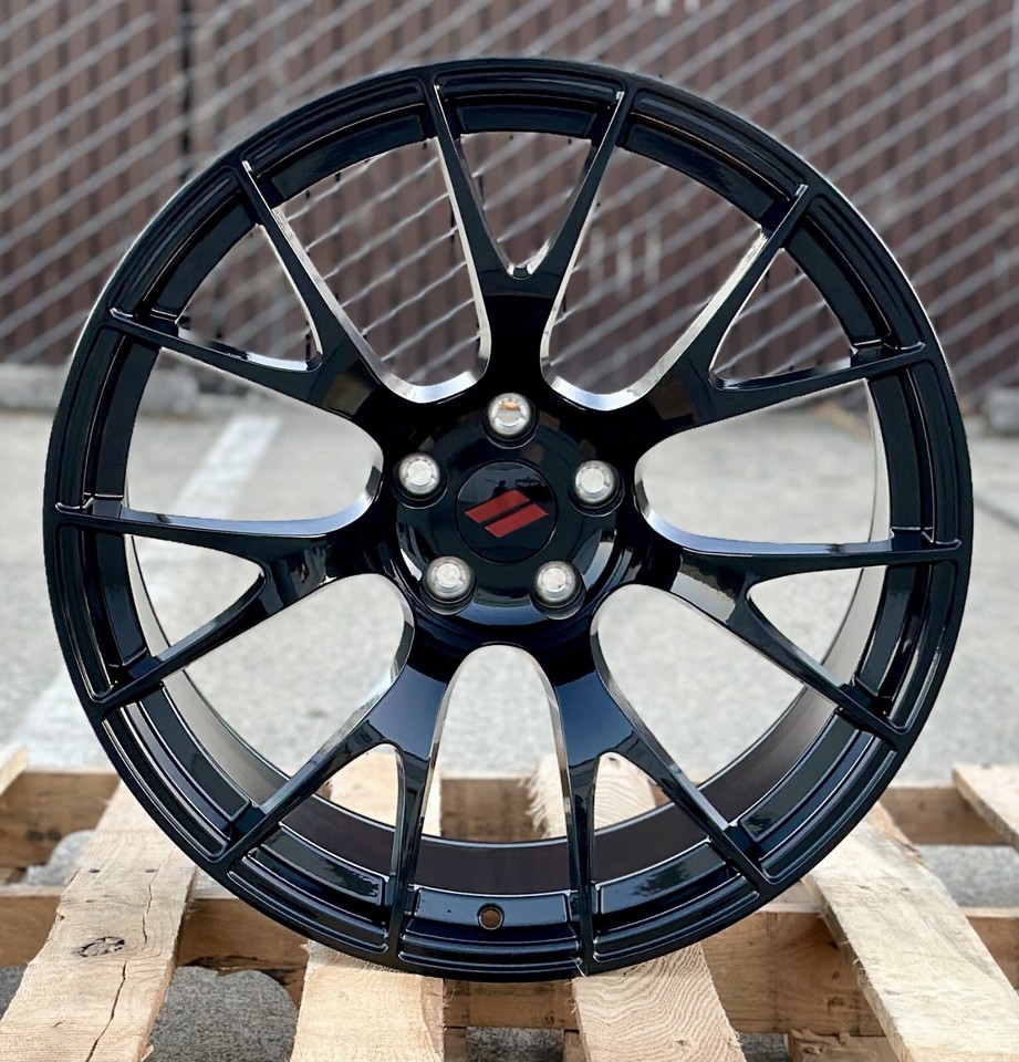 20" x 11" ET-2.5 Wheels for Widebody Dodge Challenger Charger Hellcat ...