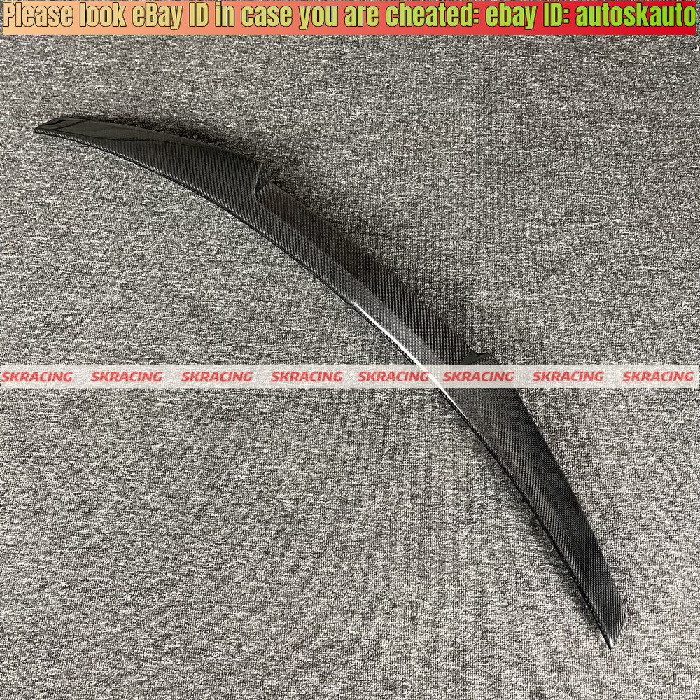 Fits For INFINITI Q70 Q70L 2015-2019 Rear Trunk Lip Wing Spoiler Carbon ...