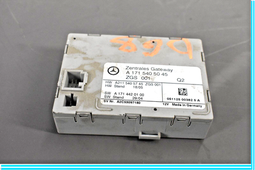 05-11 Mercedes SLK280 SLK350 R171 Central Gateway Control Module ECU ...
