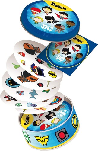 Asmodee Dobble DC Justice League - [Amazon Exclusive] Card Game Ages 6 ...