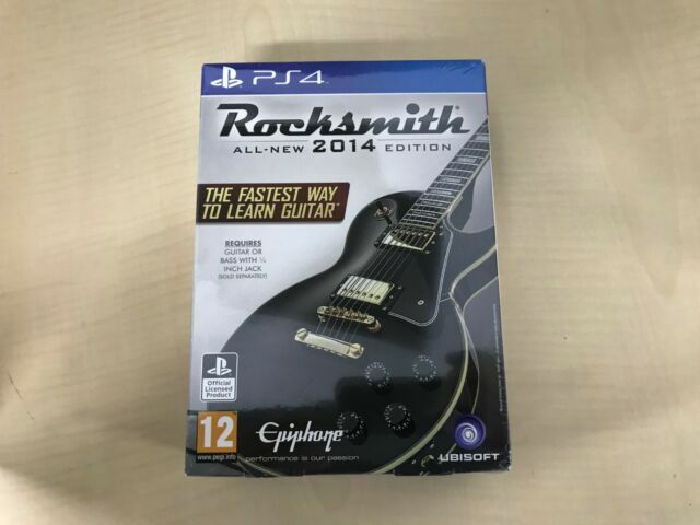 Rocksmith 2014 Edition Sony PlayStation 4 Ps4 Includes Real Tone Cable ...