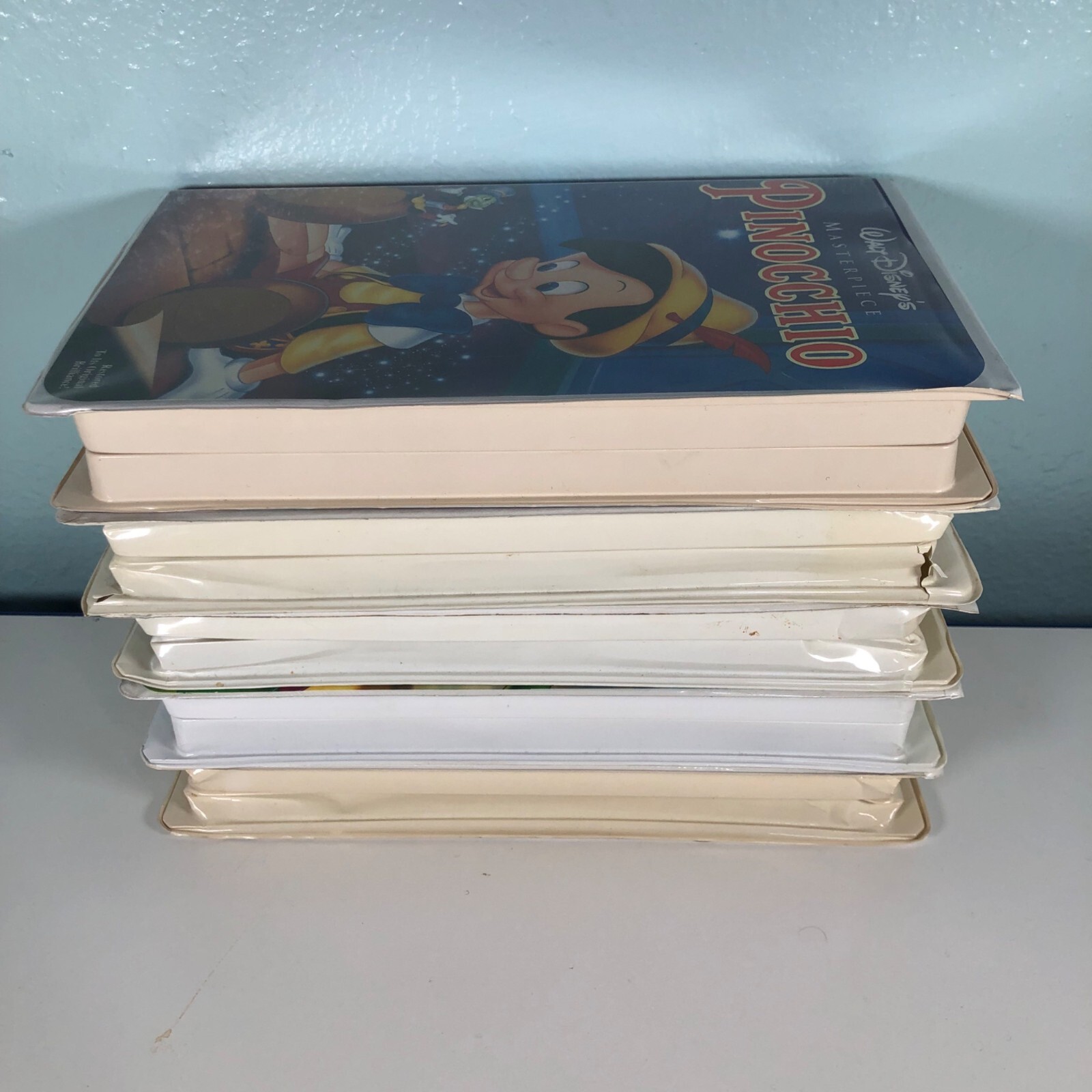 Disney Family VHS Movies Lot of 5 Kids Bundle Clamshell Masterpiece ...