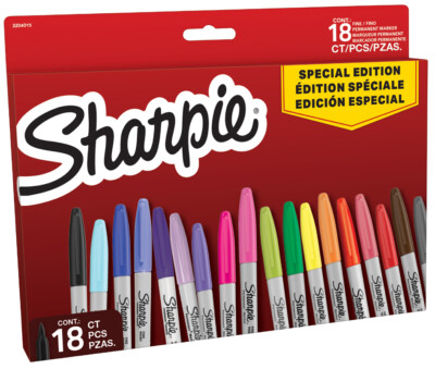 Sharpie Permanent-Marker FINE 18er BIG PACK "Red" | eBay.de