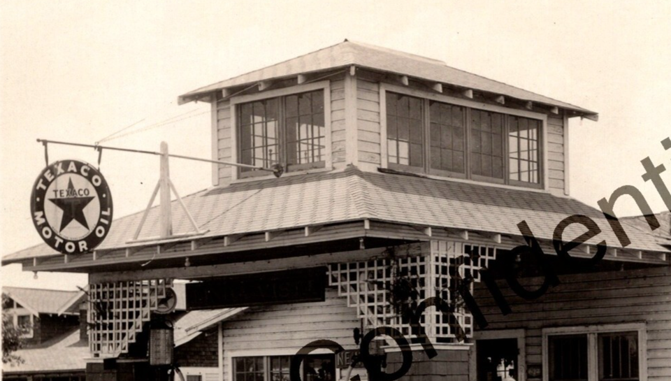 Real Photo Linda Vista Texaco Gas Station Dade City FL Florida Pasco ...