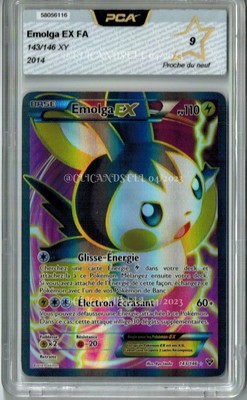 carte Pokémon PCA Emolga EX FA 143/146 XY 9 | eBay