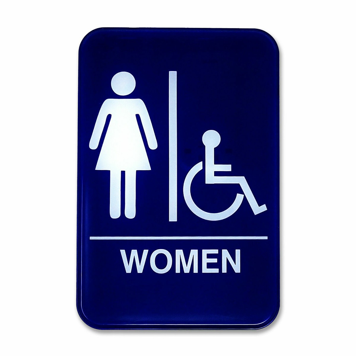 Handicap Bathroom Sign Men's And Women's Restroom Signs For Handicap