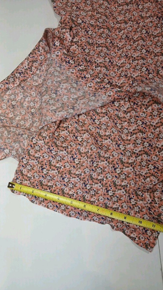 Wild Blue Sadie Robertson Pink Floral Dress With Shorts Women's Size ...