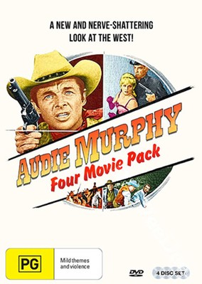 Audie Murphy Collection NEW PAL/NTSC Cult 4-DVD Set Jack Sher Audie ...