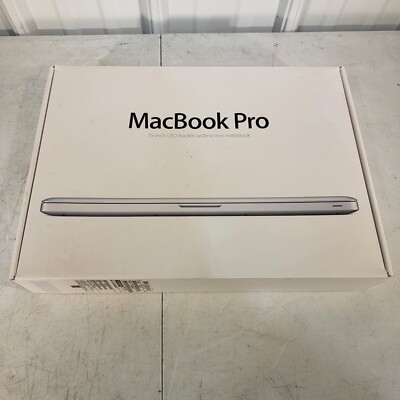 Apple MacBook Pro BOX ONLY A1286 MC721LL/A 15.4 Inch 2.0 GHz i7 Early ...
