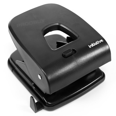 Heavy Duty Hole Punch Black 2 Hole Paper Puncher 40 Sheet Home Office ...