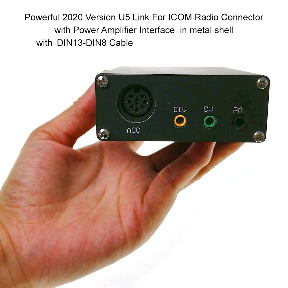 U5 Link Radio Connector with Power Amplifier Interface For ICOM IC-7200 ...