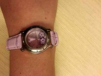 No Boundaries light purple watch with leather strap. | eBay