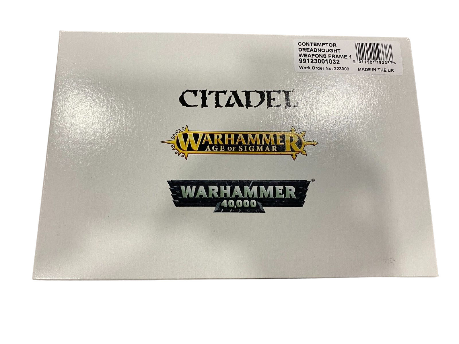 Games Workshop Warhammer 40K Contemptor Dreadnought Weapons Frame 1 ...