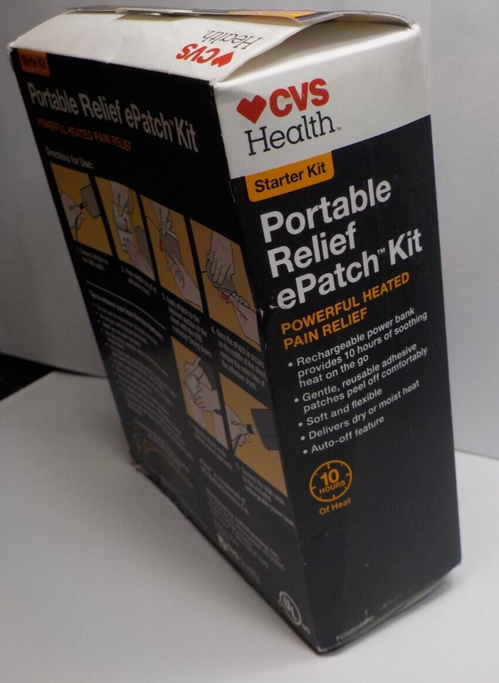 2 boxes CVS Health- Portable Relief ePatch Starter Kit + Portable ...