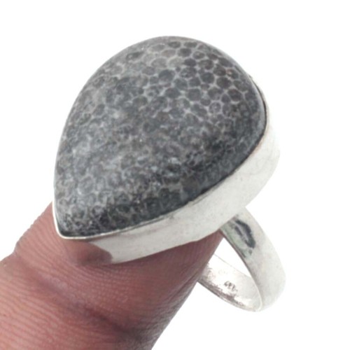 Stingray Coral Ethnic Handmade Gemstone Ring Jewelry 8.5 in M6791 | eBay