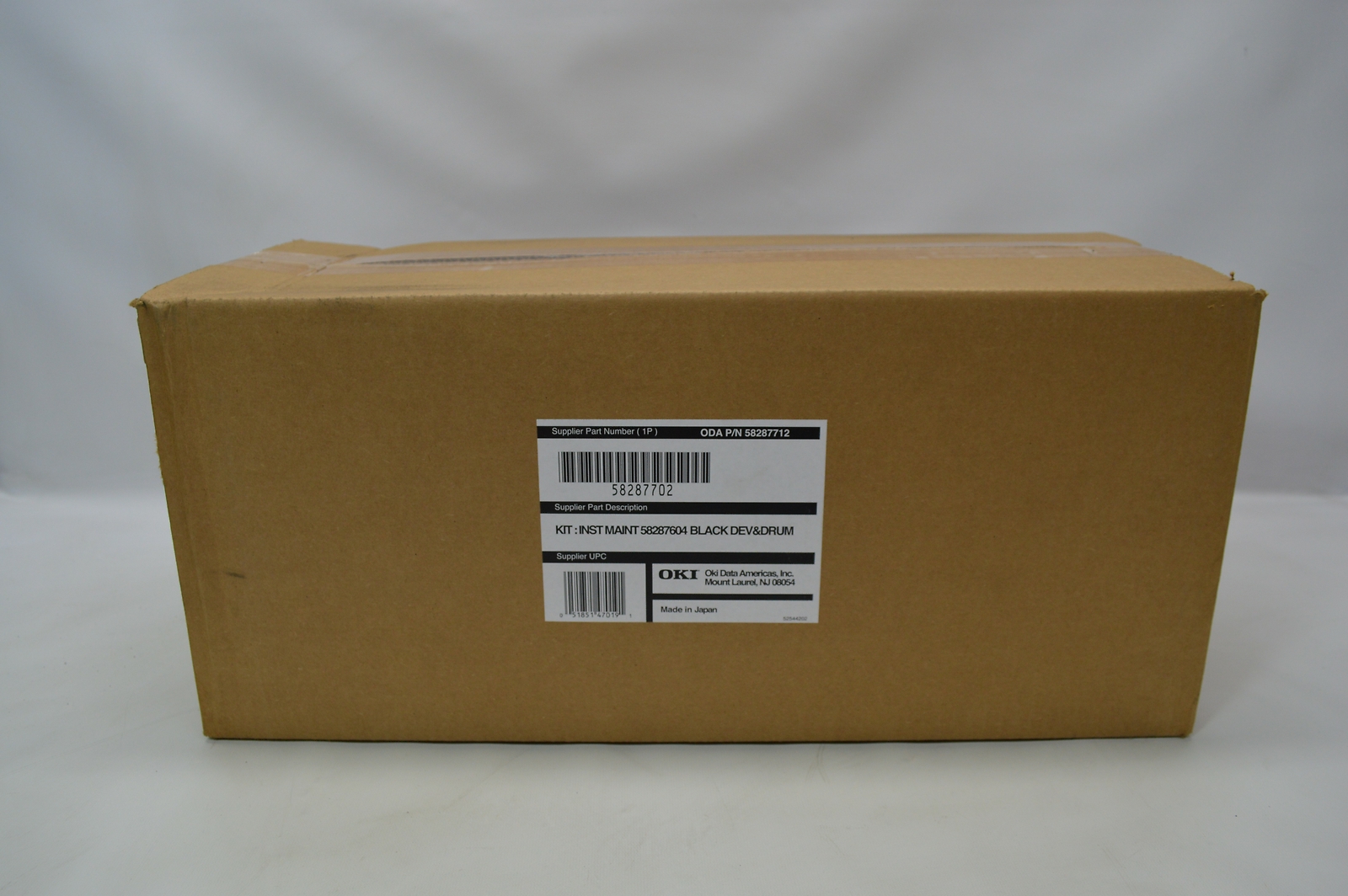 Okidata Cx3535mfp/cx4545mfp Black Developer Maintenance Kit 58287604 ...