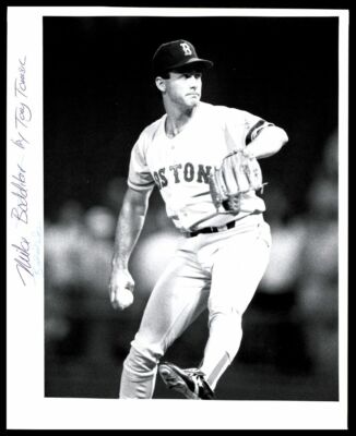 1990 Boston Red Sox MIKE BODDICKER Pitching Original Photo Type 1 | eBay
