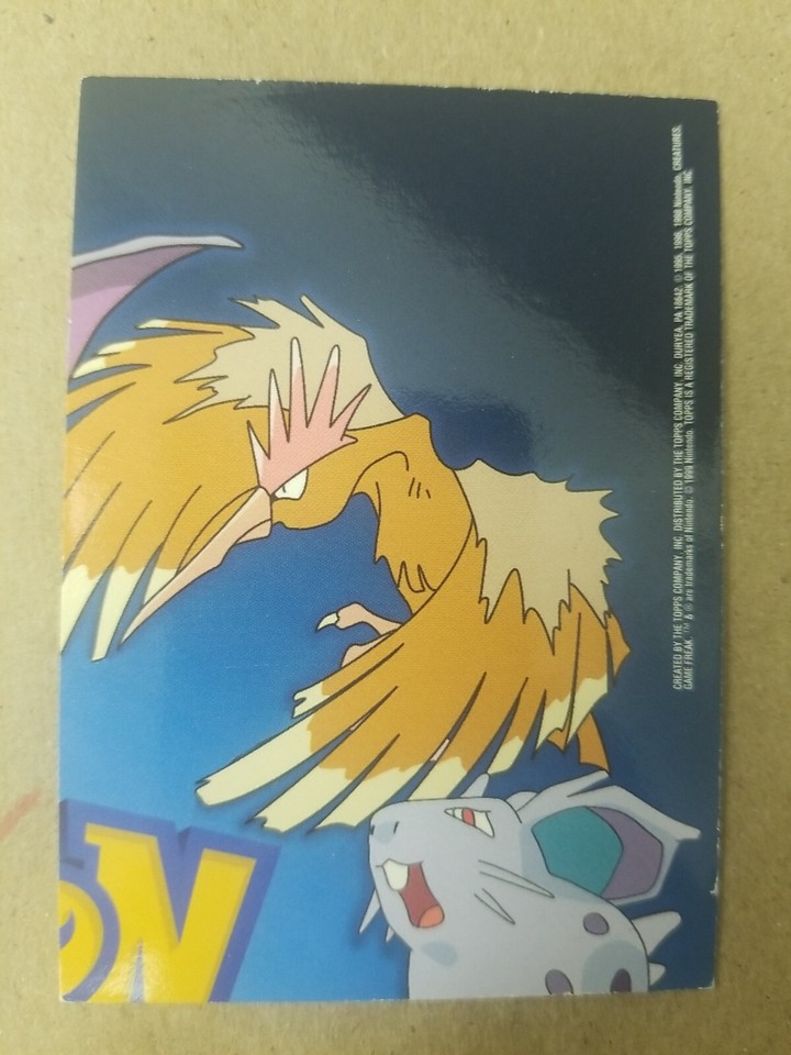 PROFESSOR OAK TV7- SUPER RARE RIPPLE FOIL HOLO - 1999 Topps Pokémon ...