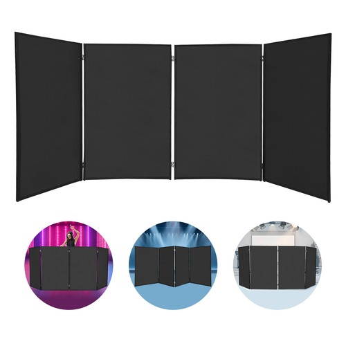 DJ Foldable Booth Panels 4-Panel Portable Facade Event Booth Panels ...