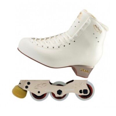Edea Overture White + Roll-Line Linea . InLine Figure Skates | eBay ...