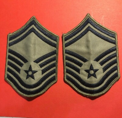 Military USAF SMSgt E8 Rank US Air Force k139 | eBay