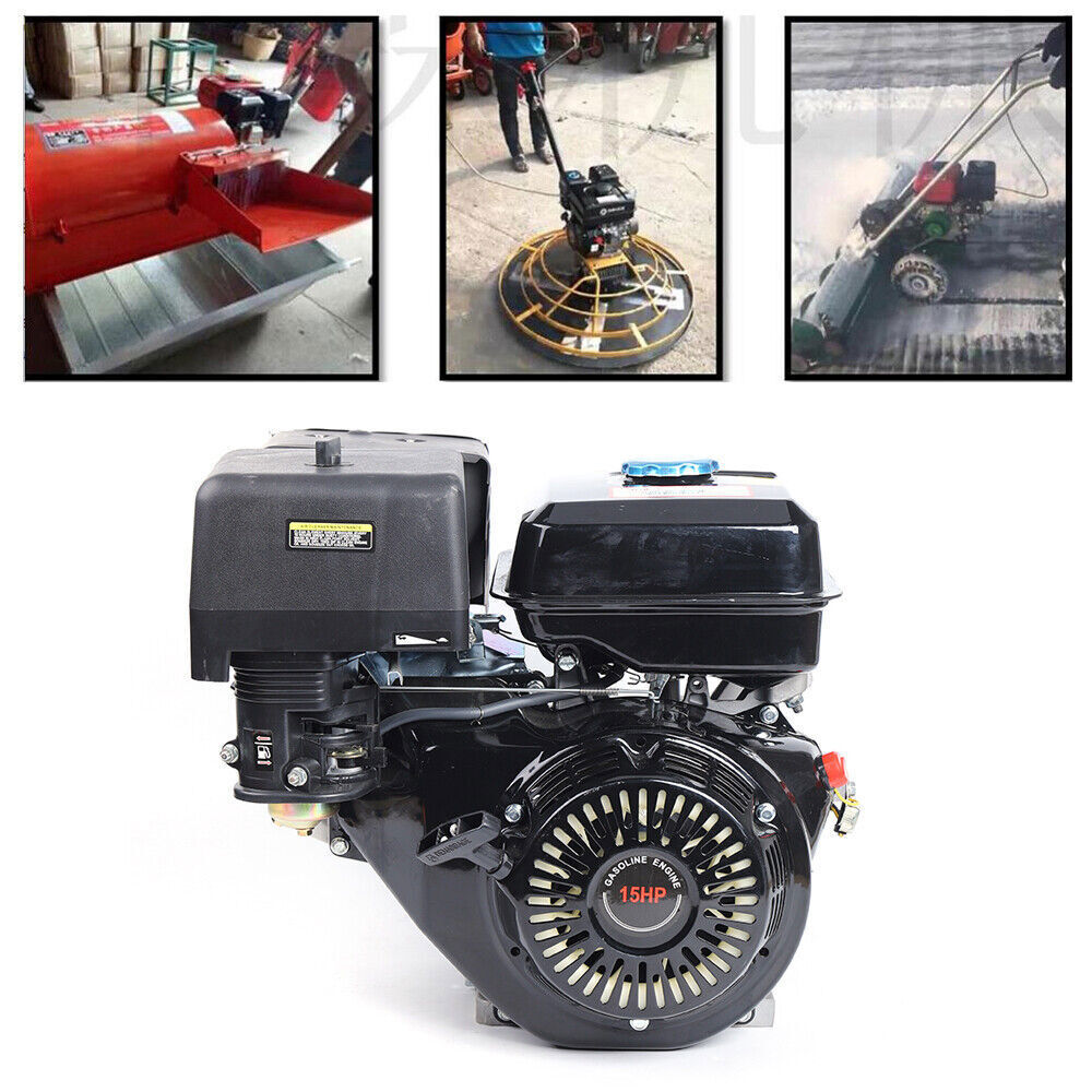 420CC Engine 15 HP 4 Stroke OHV Horizontal | Grelly UK