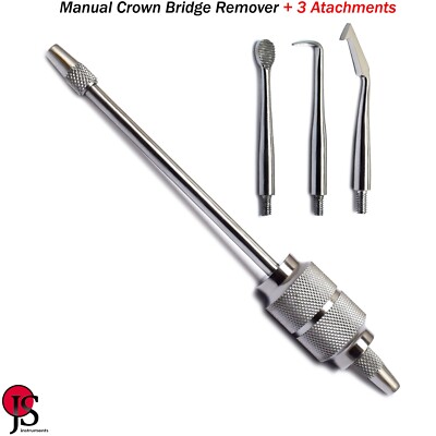Dental Crown Removal and Bridge Restorations Manual With 3 Attachments ...