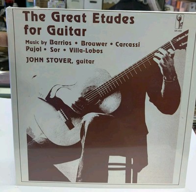 JOHN STOVER SEALED Great Etudes for Guitar Barrios Brouwer Carcassi ...