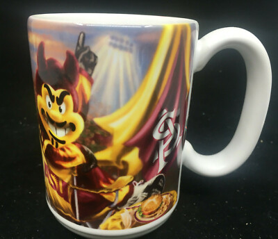 Coffee Mug Cup Arizona State ASU Sun Devils Dona Geisinger Tailgate ...