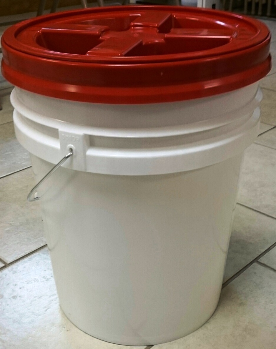 5 Gallon Bucket Gamma Lid Easy Gamma Seal Lid Application