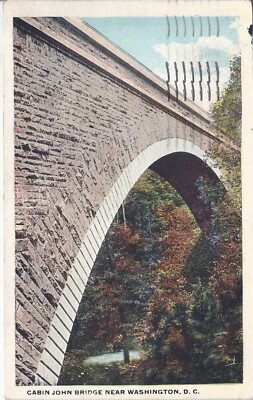 Old Vintage Cabin John Bridge Near Washington, D.C. Postcard | eBay