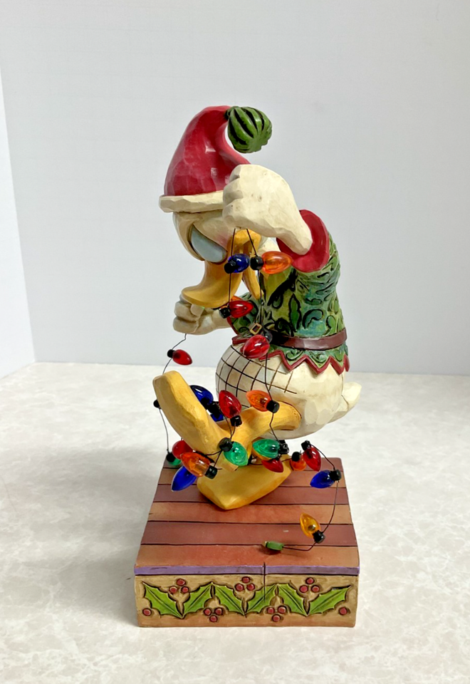 Disney / JIM SHORE - Donald Duck - "SANTA'S HIGH STRUNG HELPER ...
