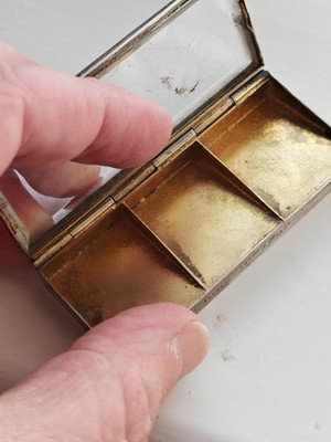 Antique Silver postage stamp case | eBay UK