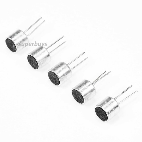 5pcs 6mm Electret Condenser Microphone Capsule MIC Cartridge Omni ...