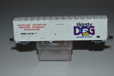 N Scale Aztec Thirsty Dog 50' Single Door Boxcar 44720 C51286 | eBay