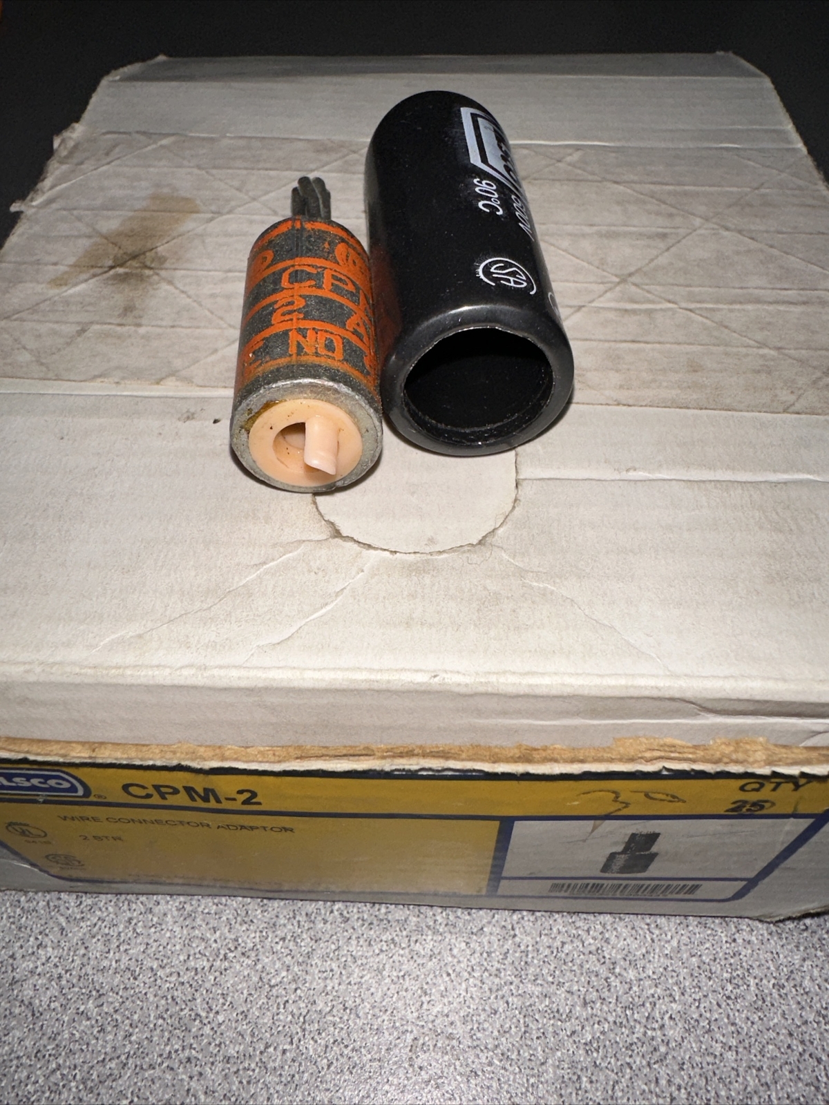 ILSCO CPM-2 WIRE CONNECTOR 2 AWG ADAPTER PIGTAIL ALUMINUM or COPPER | eBay