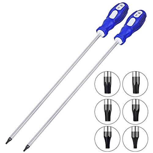 12 inch Long Security Torx Screwdriver Set, Set Magnetic Hex Torx with ...