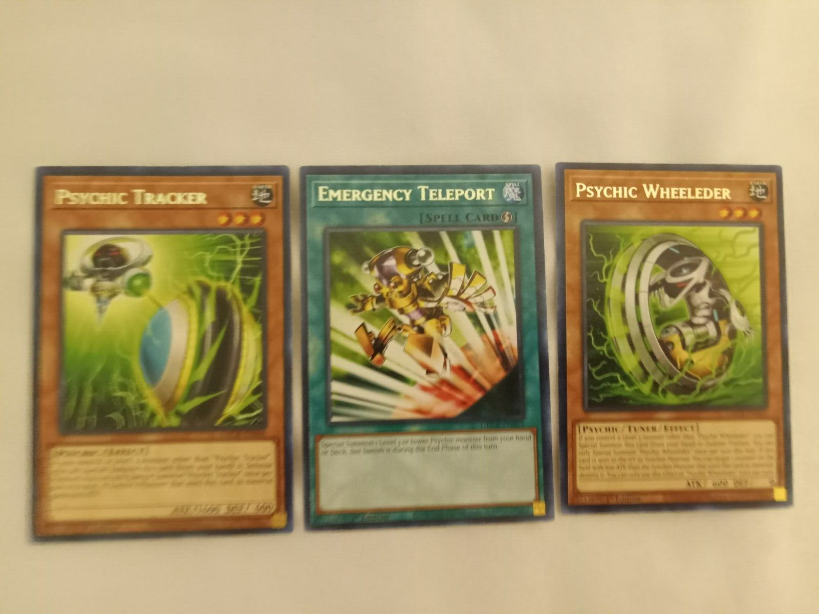 EMERGENCY TELEPORT PSYCHIC TRACKER PSYCHIC WHEELEDER RARE! RANK 3 ...