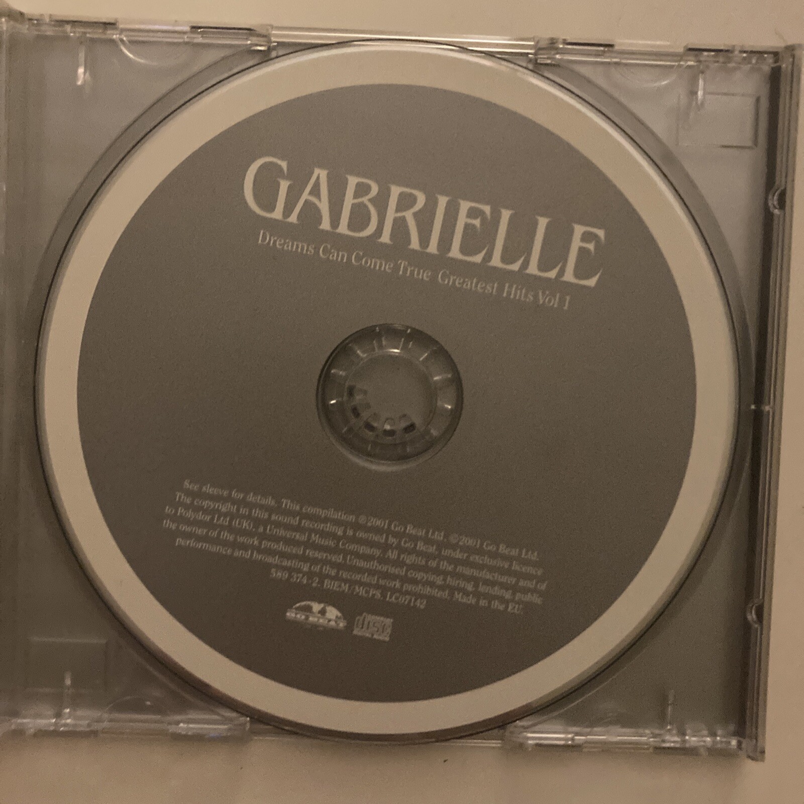 Gabrielle Dreams Can Come True Greatest Hits Vol 1 CD . VGC | eBay