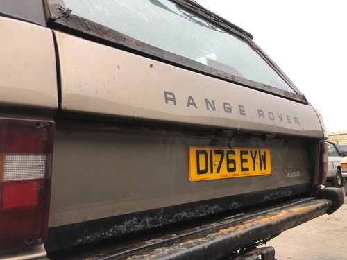 Range Rover Classic - Rear lower tailgate assembly with exterior handle ...