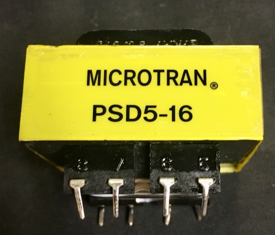 MICROTRAN PSD5-16 TAMURA 3FD-516 196-1548 Transformer 115 230V Input | eBay