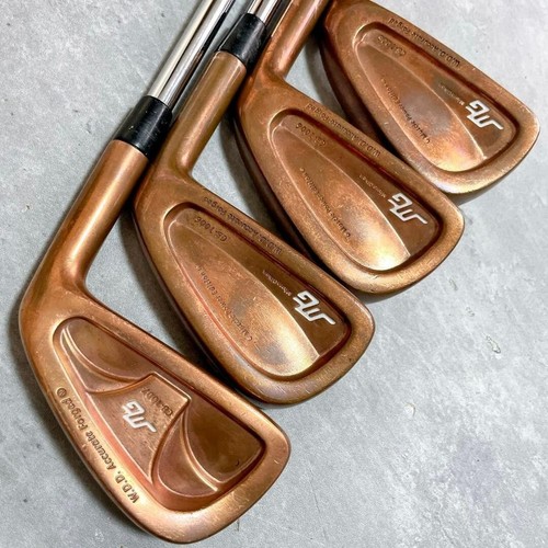 TE- Rare Copper Miura CB-1006 CB-1007 Golf Club Iron Set 7 Modus3 USED ...