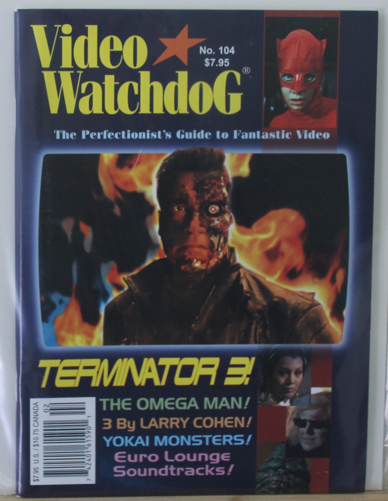 VIDEO WATCHDOG MAGAZINE No 104 Omega Man | eBay