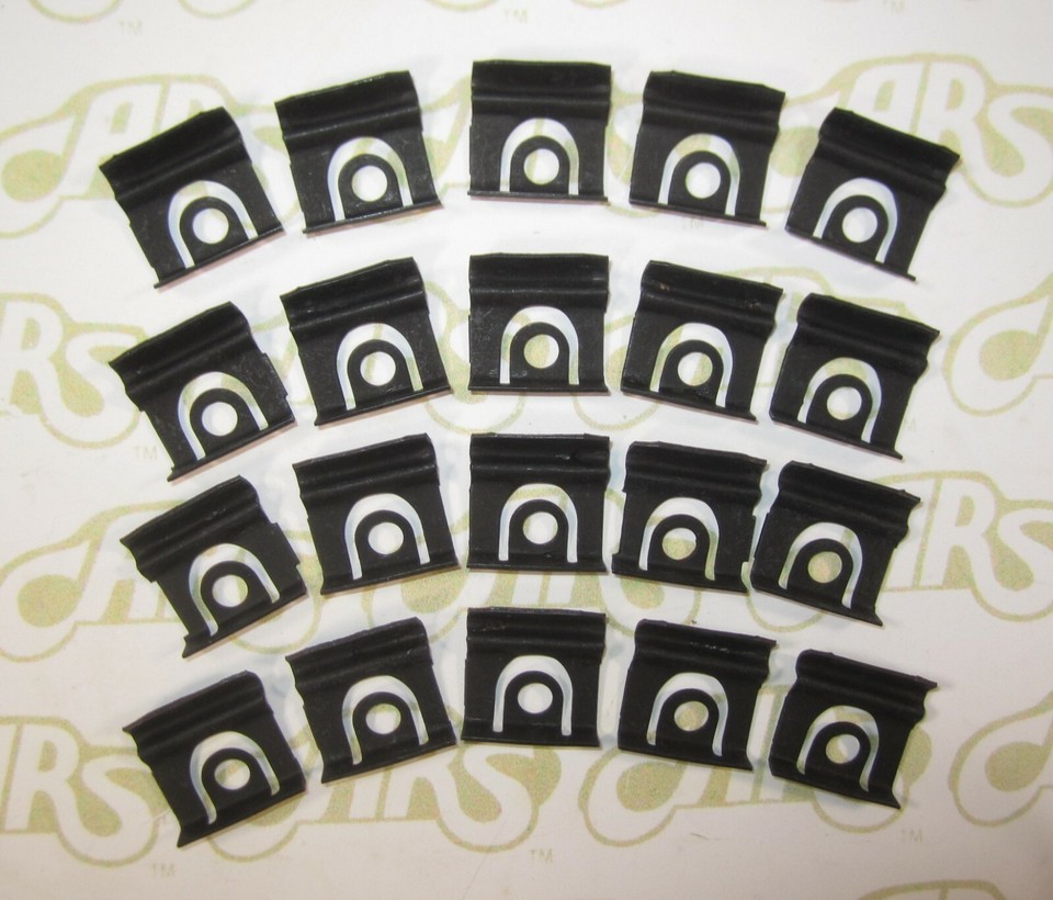 1963-1964-1965 Buick Riviera Rear Window Trim Clips Back Glass Molding ...