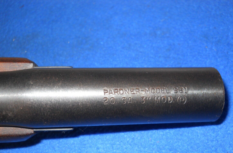 NEF PARDNER -H&R TOPPER Model SB1 20GA 25.5" BARREL & WOOD FOREND 3 ...