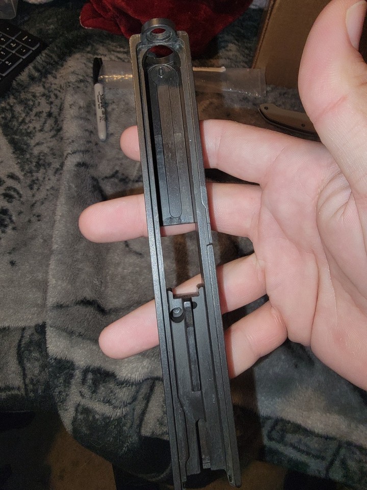 *Rare* OEM GLOCK 22 GEN 3 Stripped Slide With Night Sights & RTF2 FISH ...