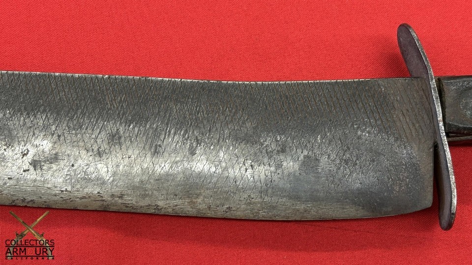 Very Large And Original Confederate “Bowie” Knife Ex. Jim Wells ...