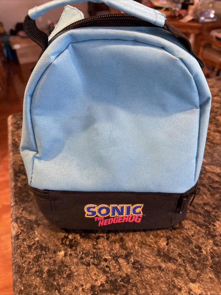 Sonic The Hedgehog Lunch Bag Insulated Cooler Box Sack Kids Cartoon | eBay