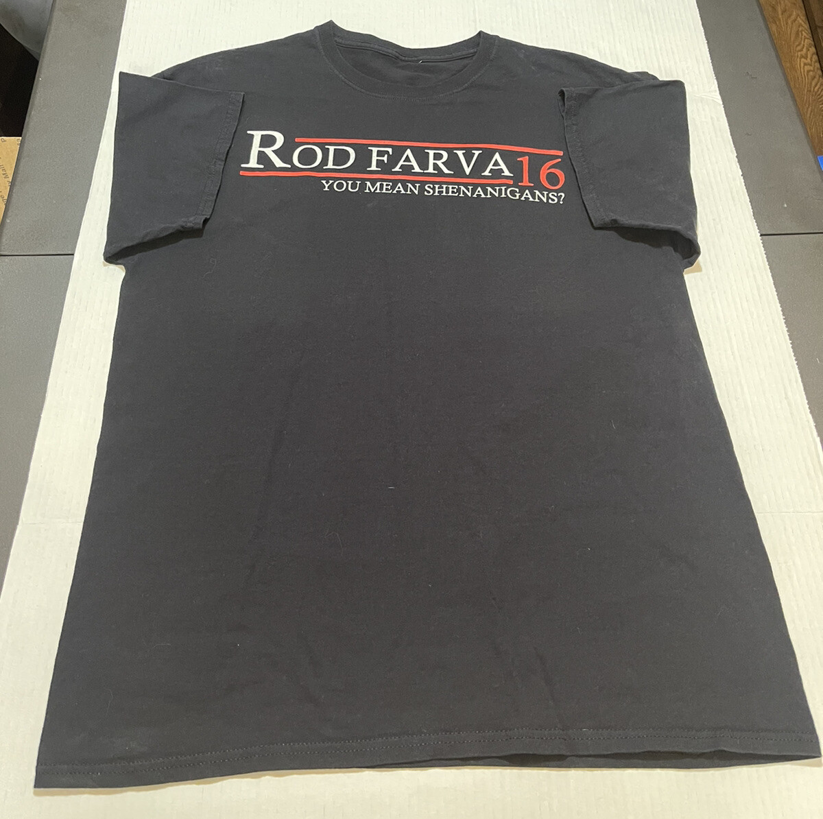 Men's Rod Farva 16' you mean Shenanigans Super Troopers Graphic T-Shirt ...