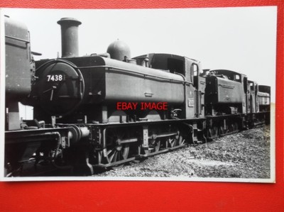 PHOTO GWR CLASS 74XX LOCO NO 7438 AT SWINDON 24/4/60 | eBay UK